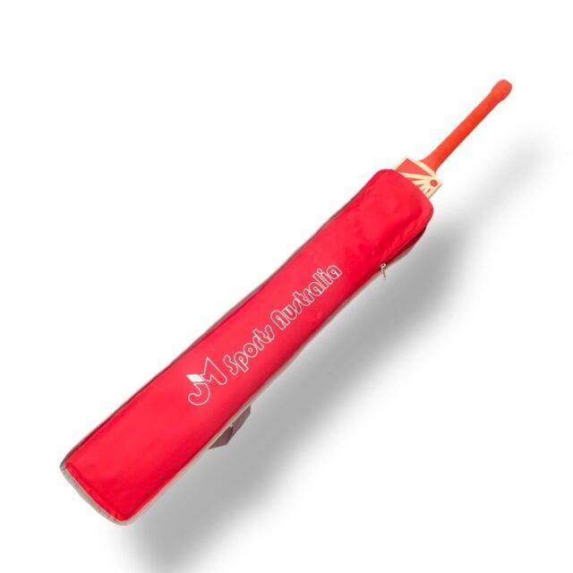 JM Red Premium Quality Padded Cricket Bat Cover