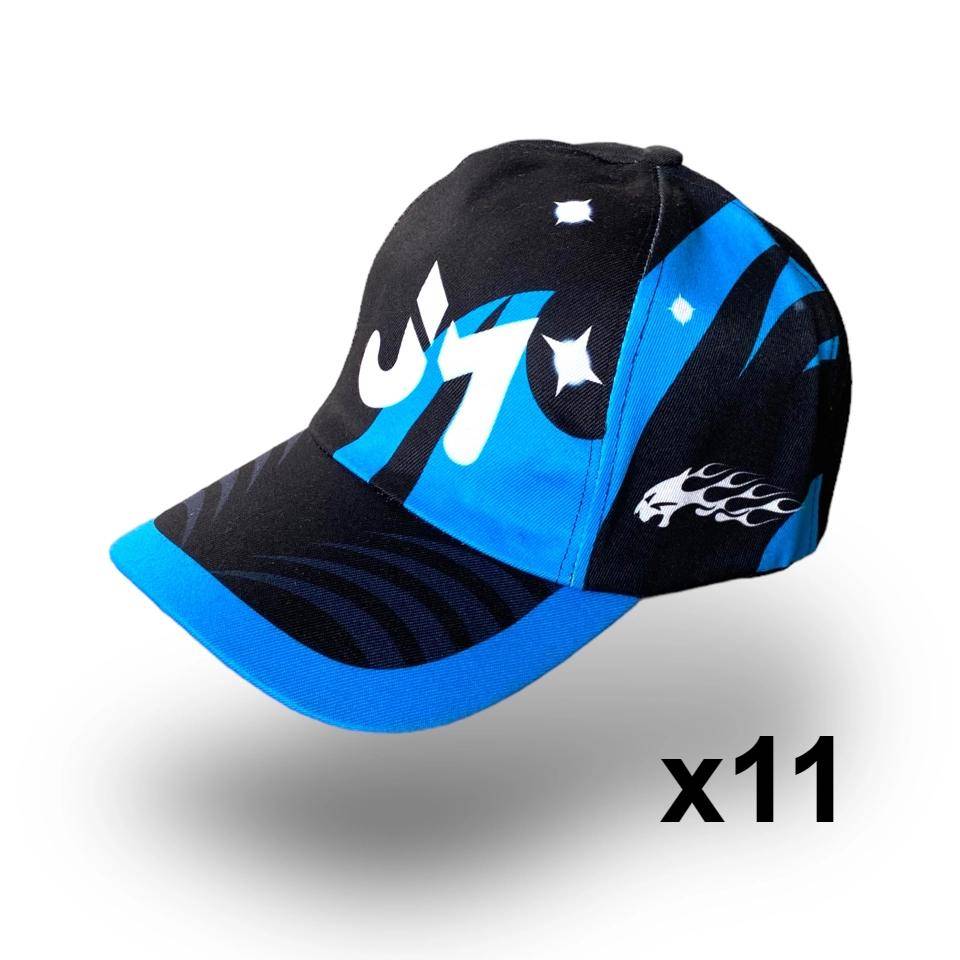 Set of 11 x JM Cricket Training Caps